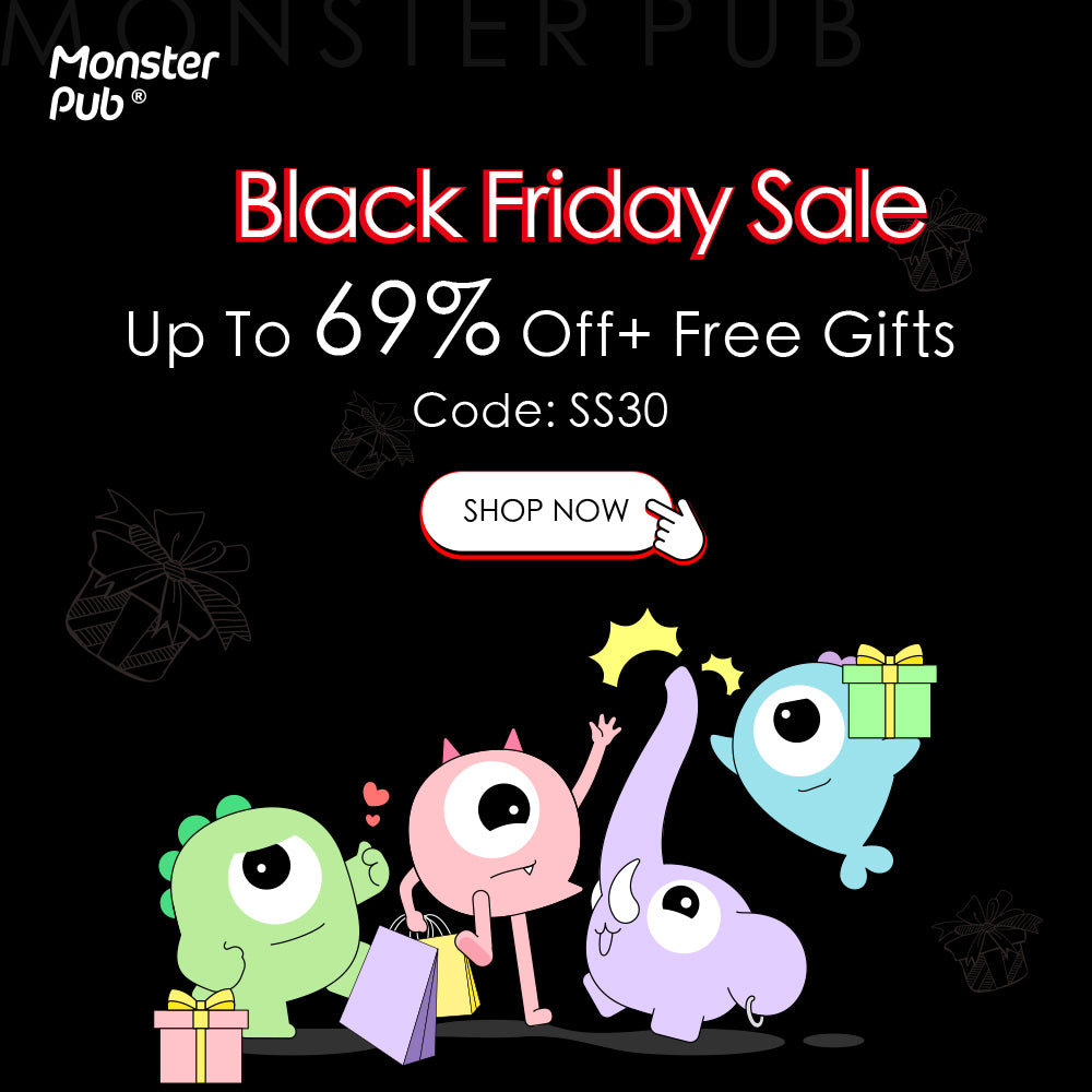 Black Friday | Up To 50% Off | Monster Pub – loveinlike